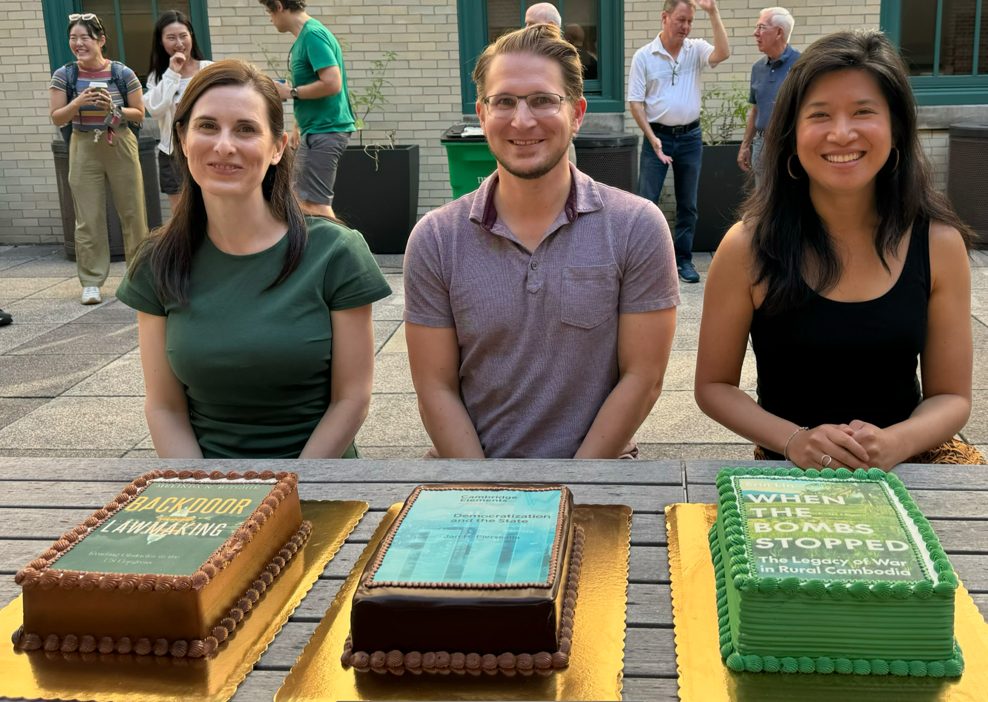 Celebration For Three Faculty Book Publications | Department of Political Science